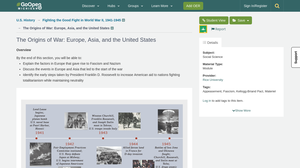 U.S. History, Fighting the Good Fight in World War II, 1941-1945, The ...