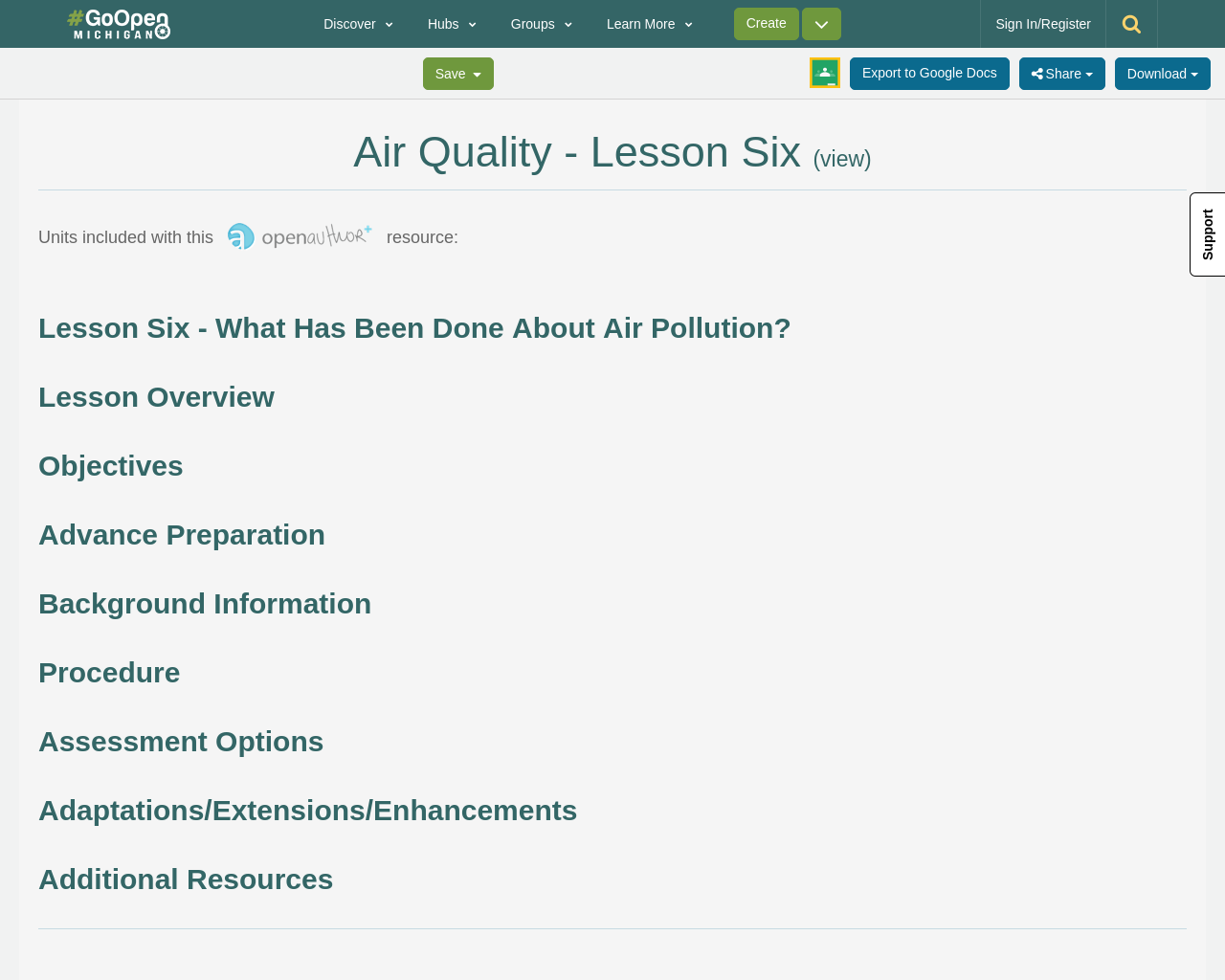 Air Quality - Lesson 6 : What Has Been Done About Air Pollution ...